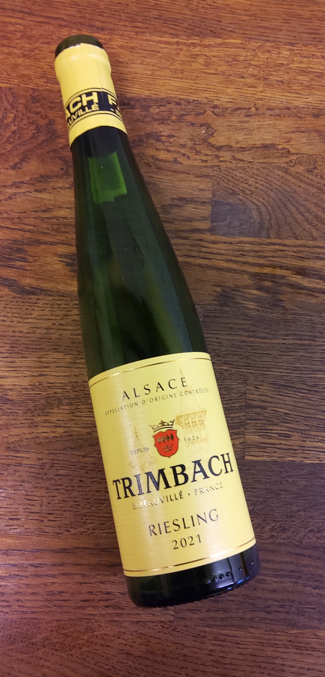 Trimbach Riesling 2021 (Dry) half bottle review - WineUncorked: Wine ...